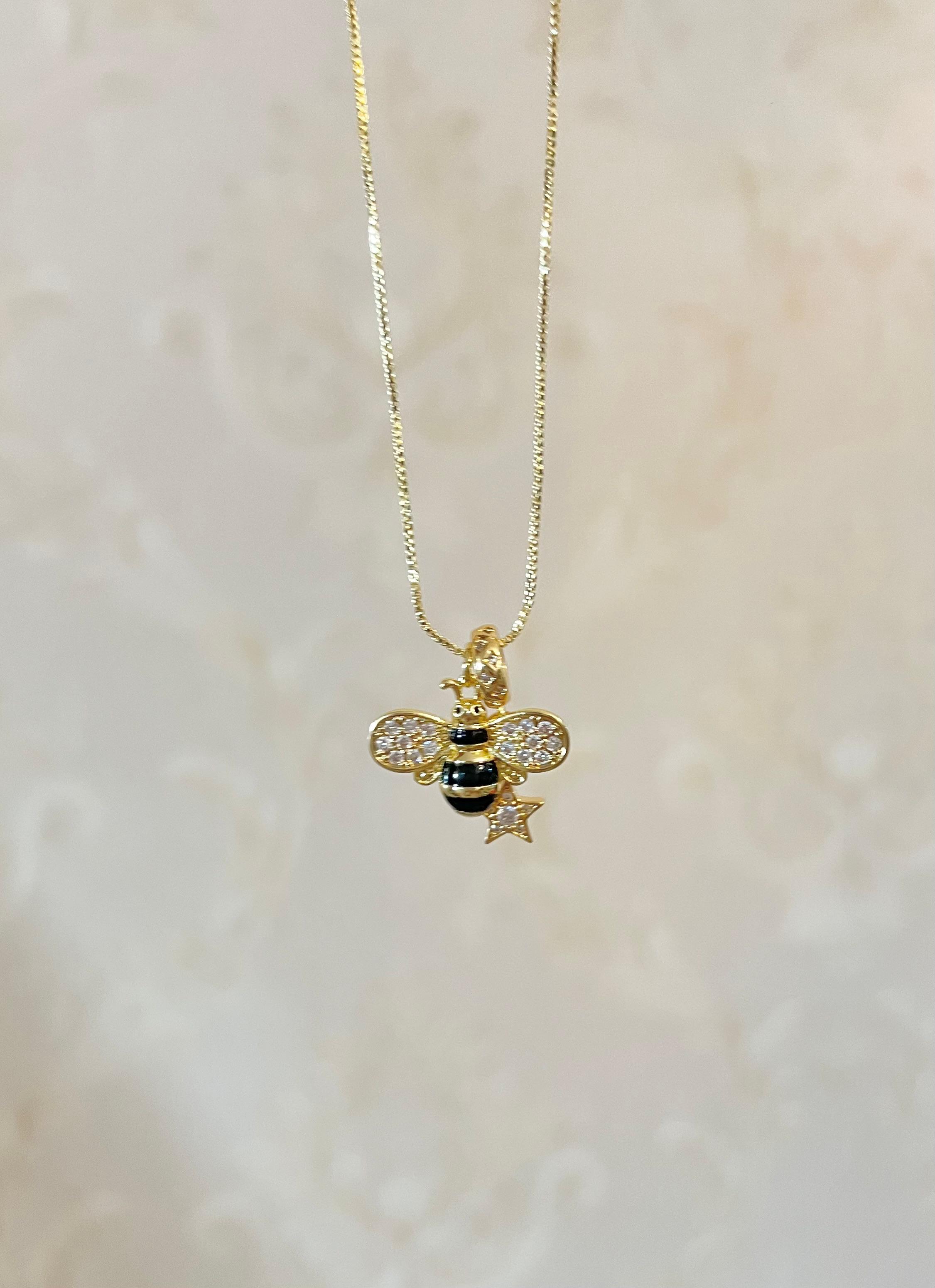 CADENA ABEJA DOBLE DIJE – Bluemarine Accesorios